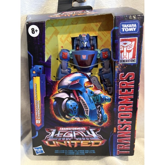 Hasbro | Toys | New Chromia Transformers Legacy United Deluxe Class ...